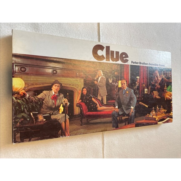 Brother | Games | Vintage Clue Board Game 972 Complete Parker Brothers ...